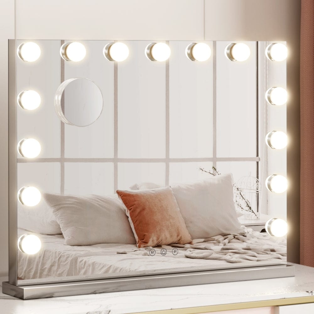 Embellir Hollywood Vanity Mirror with LED Light - 58x46cm